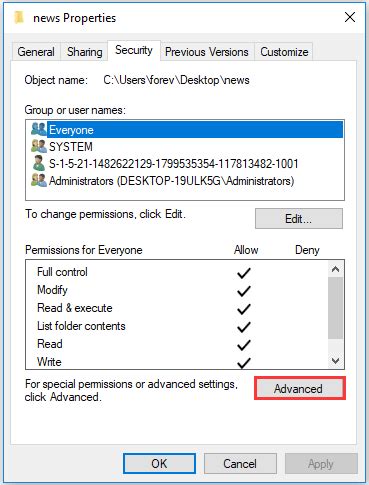Solved Failed To Enumerate Objects In The Container Windows 10 MiniTool