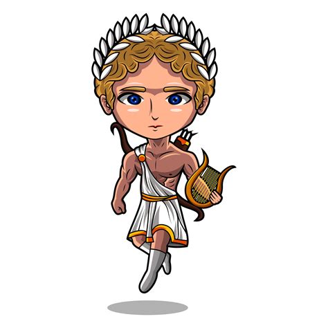 Apollo Chibi Mascot Logo Design 12286430 Vector Art At Vecteezy
