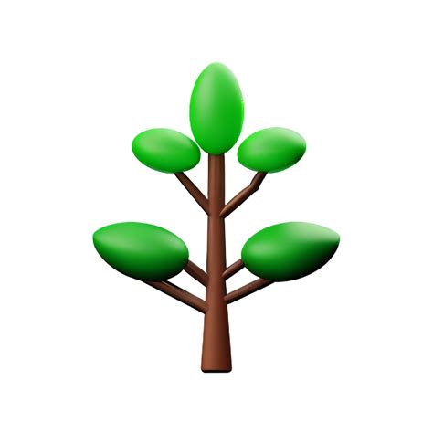 Shrub 3d Rendering Icon Illustration 29761793 Png