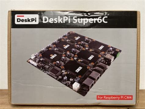 Deskpi Super6c Raspberry Pi Cm4 Cluster Mini Itx Board 6 Rpi Cm4 Supported Spw Industrial