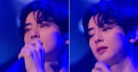 눈물 보인 차은우 故 문빈 보내고 태국 일정 소화 중 울컥