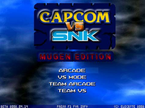 Capcom Vs Snk Screenpack By Garuda