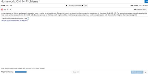 Solved Homework Ch 14 Problems Sa Score 0 Of 4 Pts 6 Of 9