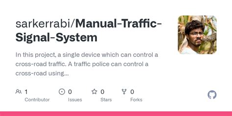 Github Sarkerrabi Manual Traffic Signal System In This Project A Single Device Which Can