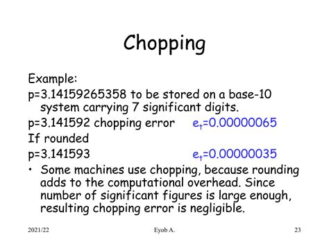 Chapter 1 Errors And Approximationsppt