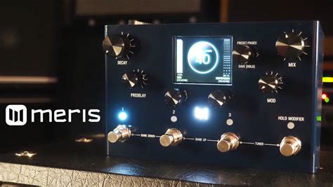 Meris Mercuryx Modular Reverb System Pedal Of The Day