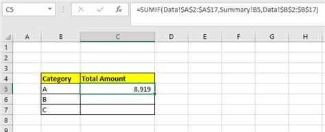 How To Use SUMIF From Another Sheet In Excel Sheetaki