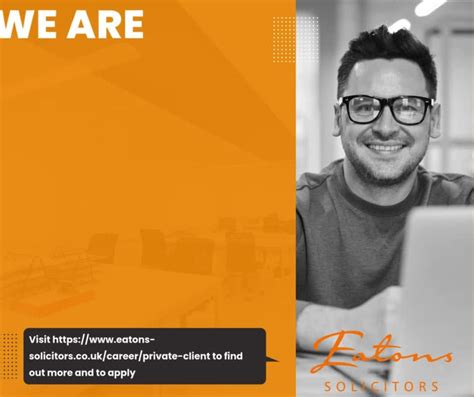 Eatons Solicitors On Linkedin Hiring