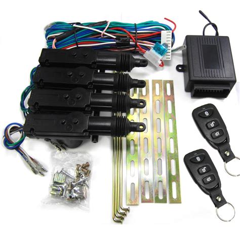 Wholesale 12v Door Power Central Lock Kit With 4 Door Actuator For Auto