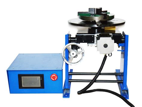 Pcl Controller 50kg Welding Positioner Turntable With 200mm Chuck 110v Welding Equipment