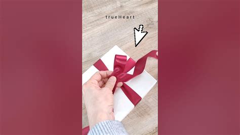 리본 뒤집어지지 않게 십자 리본 묶는 법리본 예쁘게 묶는법 Shorts Youtube