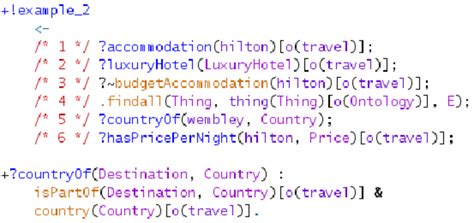 Agentspeak Example Dl Belief Base Queries Download Scientific Diagram