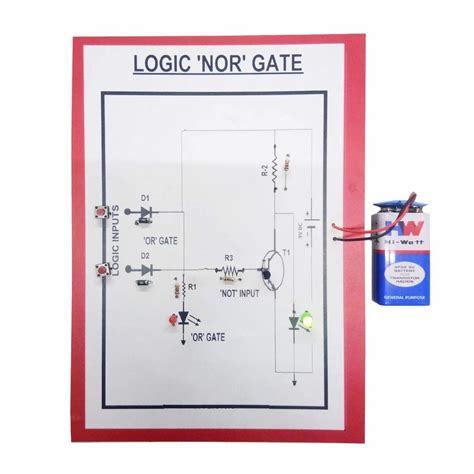 Educational LOGIC NOR GATE PHYSICS SCIENCE PROJECT For Babe At 500 Piece In New Delhi