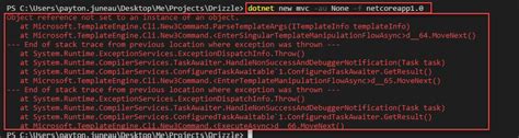 Mvc Net Core And Vscode Cant Create Projects Command Line