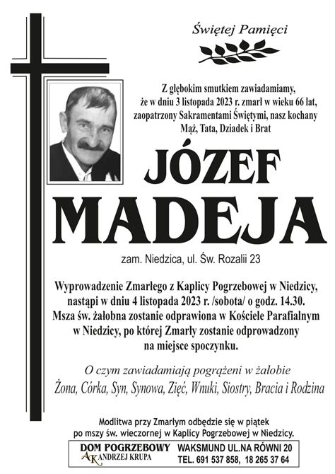 Józef Madeja Nowytarg24tv