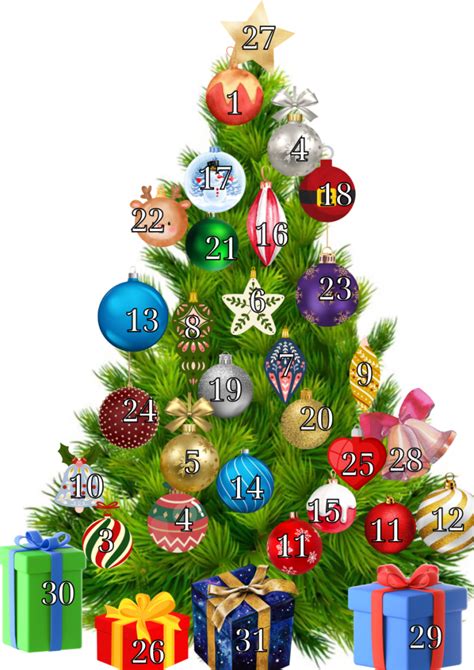 Адвент календар для дітей весело чекаємо Новий Рік