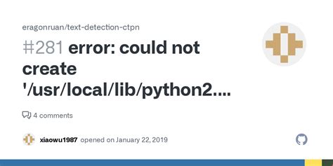 error could not create usr local lib python2 7 dist packages utils bbox permission denied