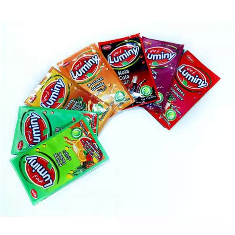Refrescos Instantáneos Luminy Sabores Manzana Naranja Fresa Piña Mango Cola Y Coctel