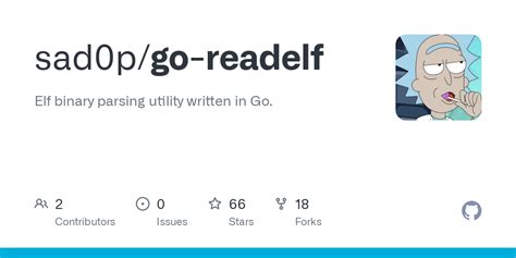github sad0p go readelf elf binary parsing utility written in go