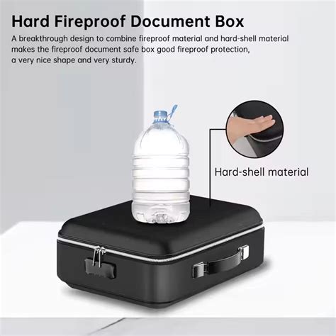 Fireproof Bags Convenient And Secure Document Box Fireproof And