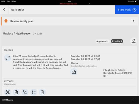 Role Based Applications Technician 2 Maximo Secrets