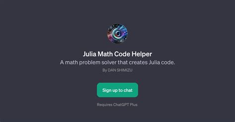 Julia Math Code Helper Math Coding Assistance Taaft