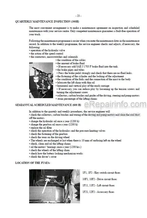 Buy And Download Mitsubishi Rbm20k Rbm25k Operators Manual Reach Truck