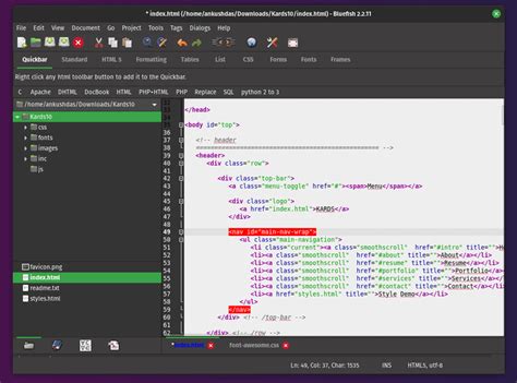 Dreamweaver Alternatives 5 Open Source Html And Css Editors For Web