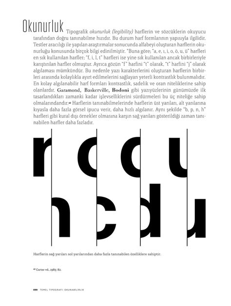 Temel Tipografi Geometrik Optik Organik Formlar Yem Kitabevi