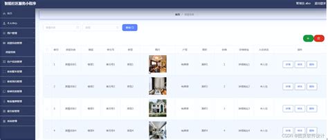 基于微信小程序智能社区服务ssm 数字社区微信小程序设计 csdn博客
