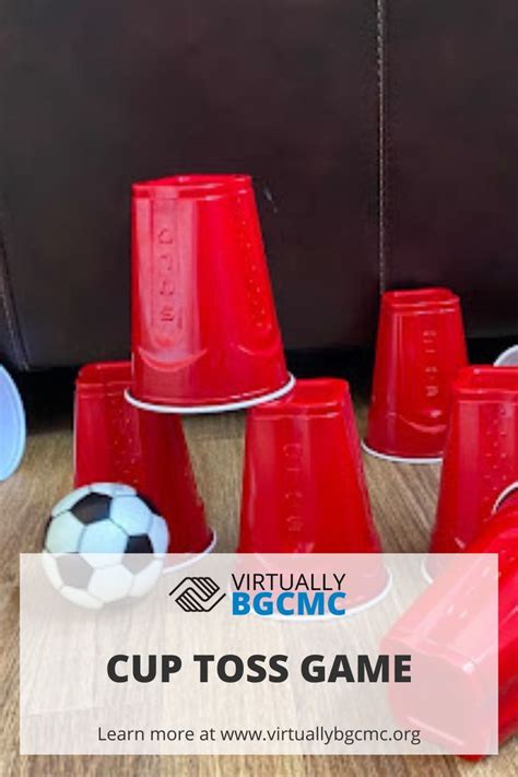 Cup Toss Game Toss Game Cup Games Cup