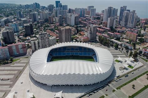 ბათუმის სტადიონზე ძირითადი სამშენებლო სამუშაოები დასრულდა Batumelebi • ბათუმის სტადიონი შპს