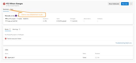 Run Readyapi Tests In Testengine From Azure Devops Testengine Documentation