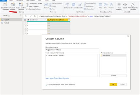 Solved Creating A New Column Using Parameter List Of Valu Microsoft Fabric Community