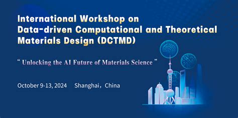 International Workshop On Data Driven Computational And Theoretical