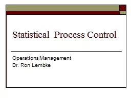 PPT Statistical Process Control PowerPoint Presentation
