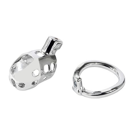 Male Cock Cage Chastity Device Ternence Aluminum Alloy Chastity Cage