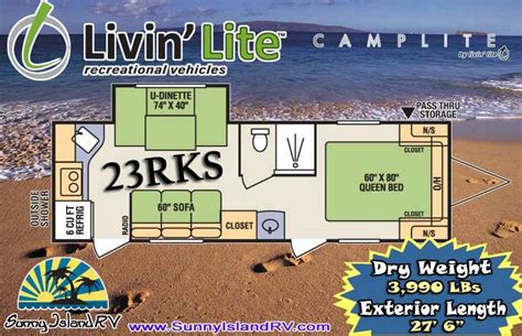2018 New Livin Lite Camplite 23rks Travel Trailer In Illinois Il
