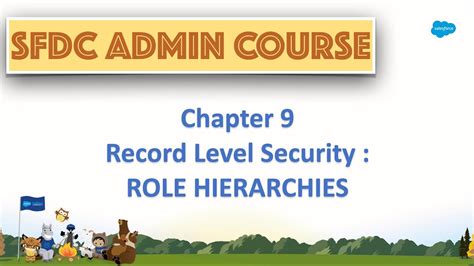 Chapter 9 Role Hierarchies In Salesforce In Hindi Salesforce Tutorial Role Owd Record