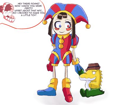 I Like To Think Caine Made Pomni A Plush Of Gummigoo After Episode 2 Oc R Thedigitalcircus