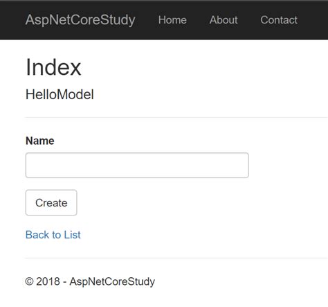意識低めのaspnet Core Mvc入門（3）モデルを使ってみる