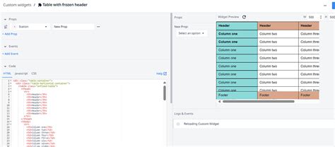 How To Fetch Table Data When Using Custom Widget Developer Tulip