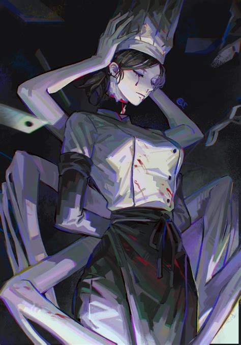 Falling Devil Chainsaw Man Drawn By Cigma Danbooru