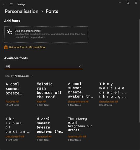 Have The Fonts Had Their Monospaced Flag Omitted · Issue 909 · Ryanoasisnerd Fonts · Github