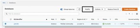 How To Create And Connect To An Aws Mysql Rds Database