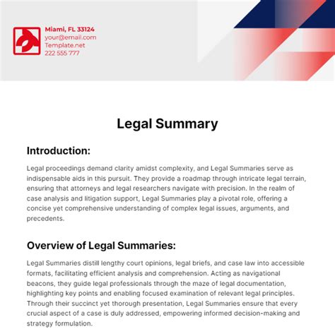 Use Case Summary Template Edit Online Download Example Template Net
