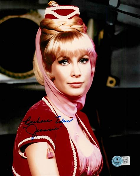 Barbara Eden Jeannie I Dream Of Jeannie Hand Signed 8x10 W Bas