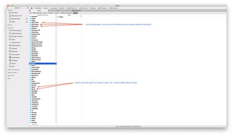 Macos How Do I Remove Duplicate Andor Unwanted Directories From
