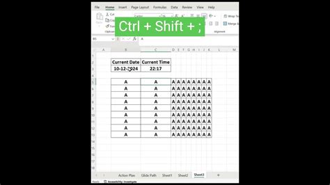 date and time in excel ⏰📅 excel exceltips learnexcel exceltricks