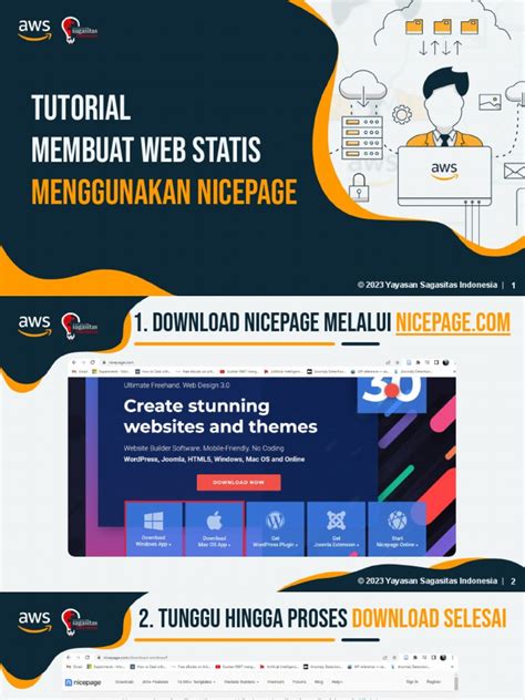 Shareable Materi Tutorial Membuat Web Statis Menggunakan Nicepage Pdf